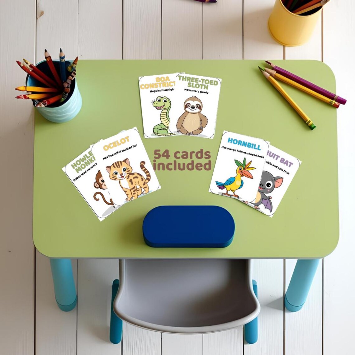 Rainforest Jungle Flashcards for Preschool + BONUS Coloring Pages ...