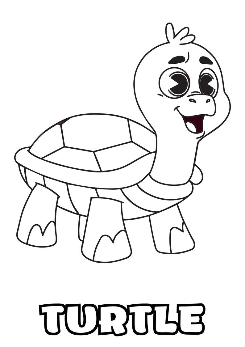 20 Coloring Pages for Kids – Printable Animal Coloring Book ...