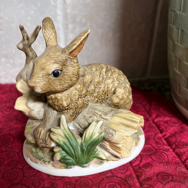 Homco Bunnies - Etsy