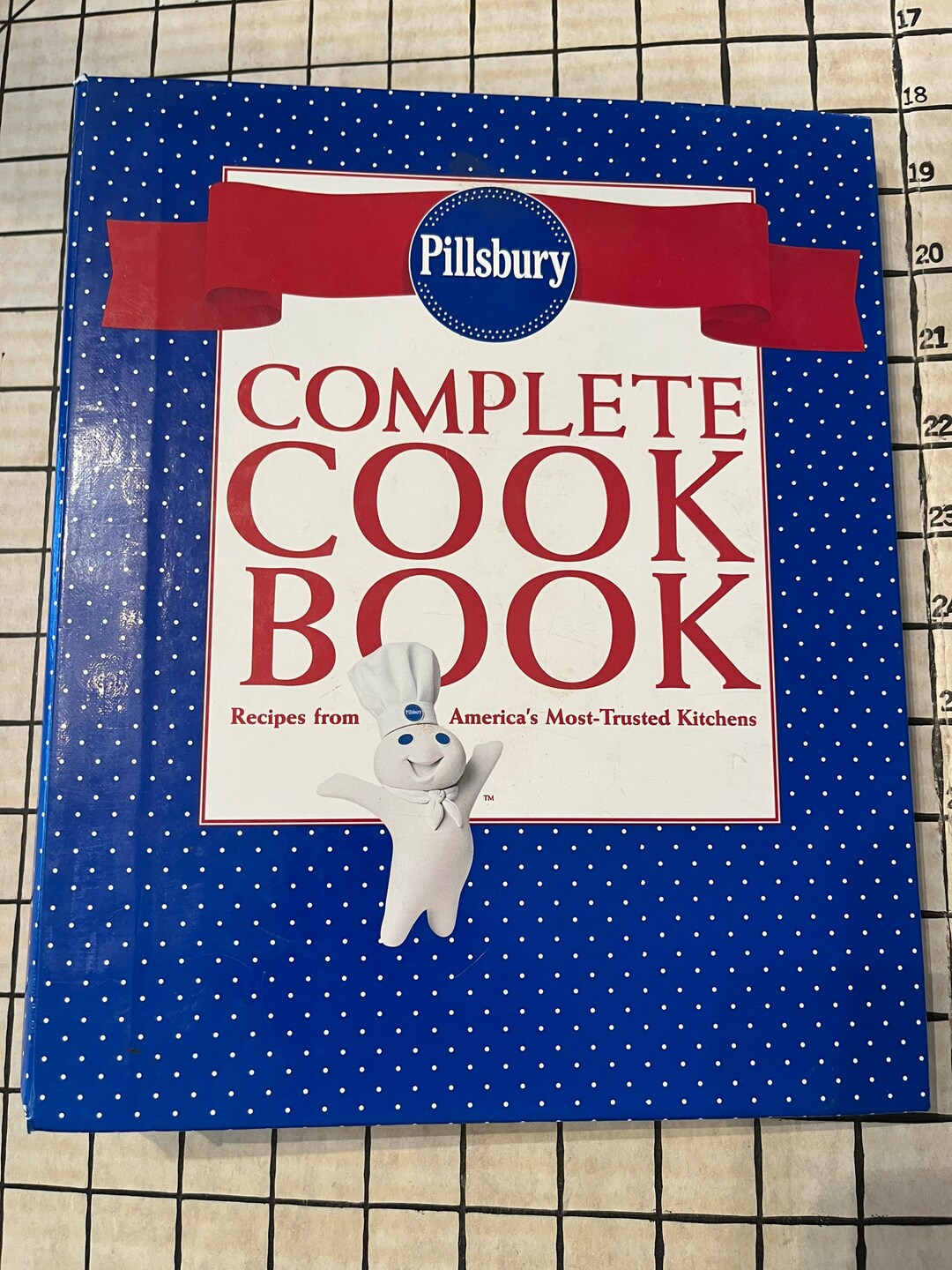 Vintage Pillsbury Complete Cookbook Dough Boy Cookbook Wedding Gift ...