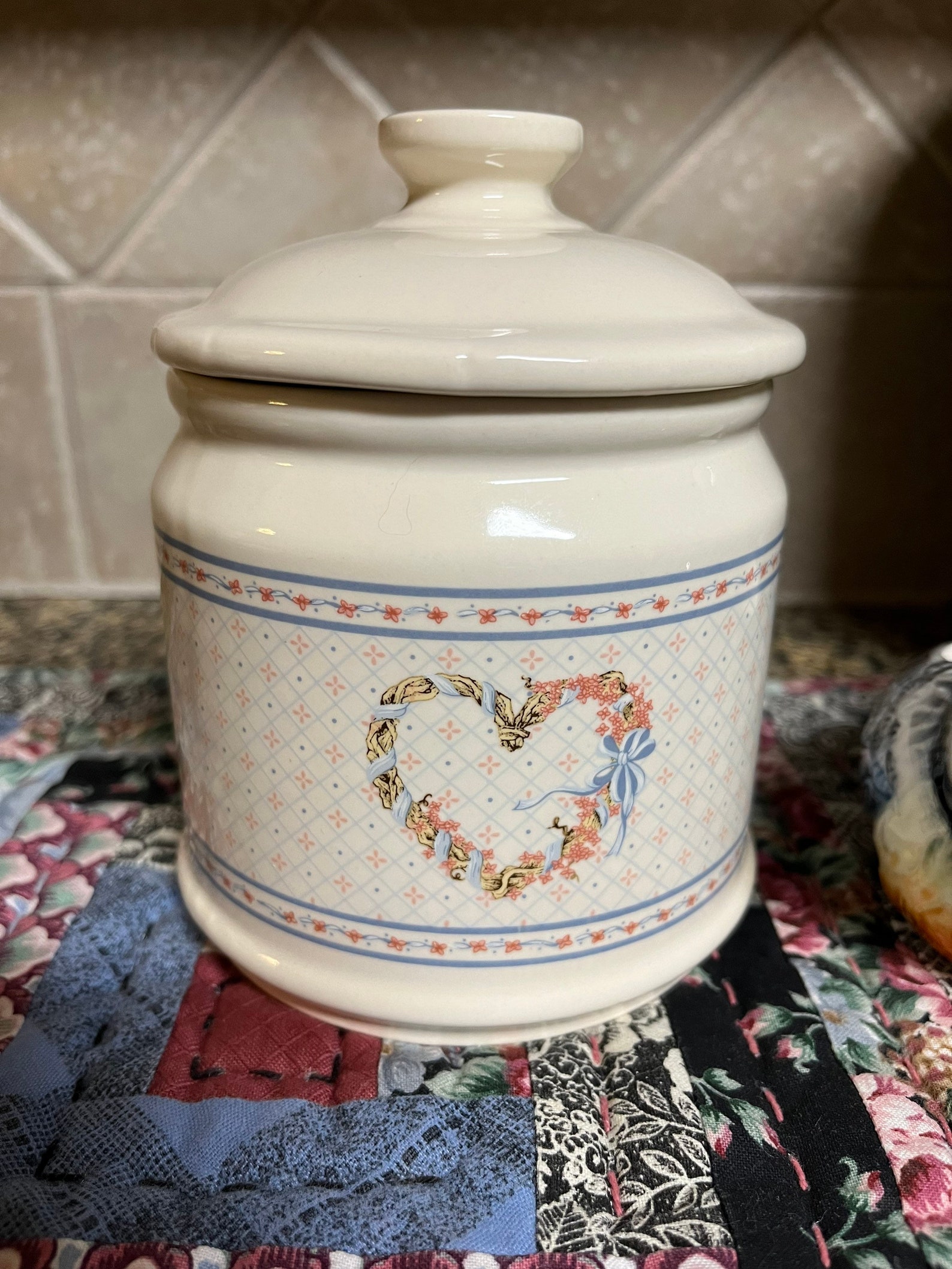Vintage House of Lloyd Heart Small Canister Kitchen Storage - Etsy