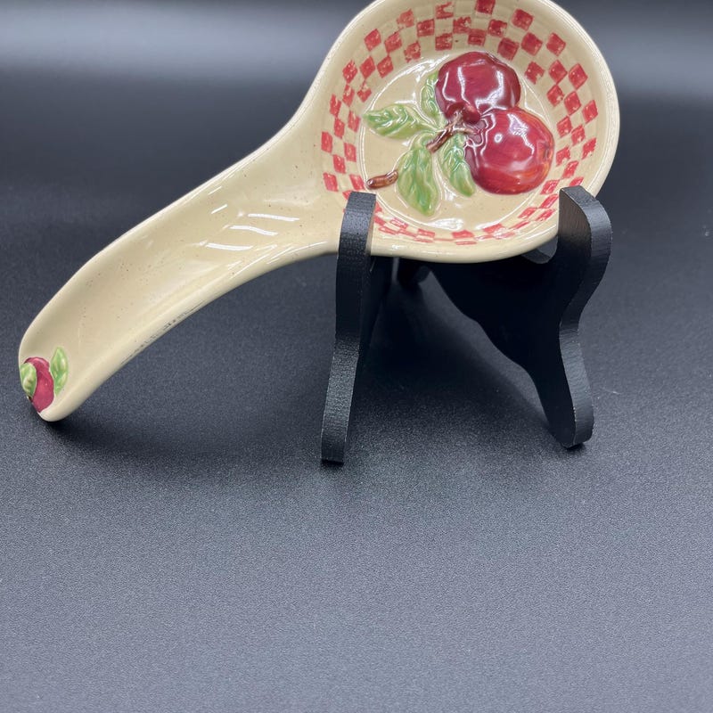 Apple Spoon Rest - Etsy