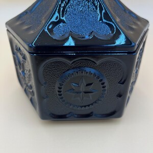 Tiara Colonial Candy Dish Colonial Black Glass Candy Dish Lidded Candy ...