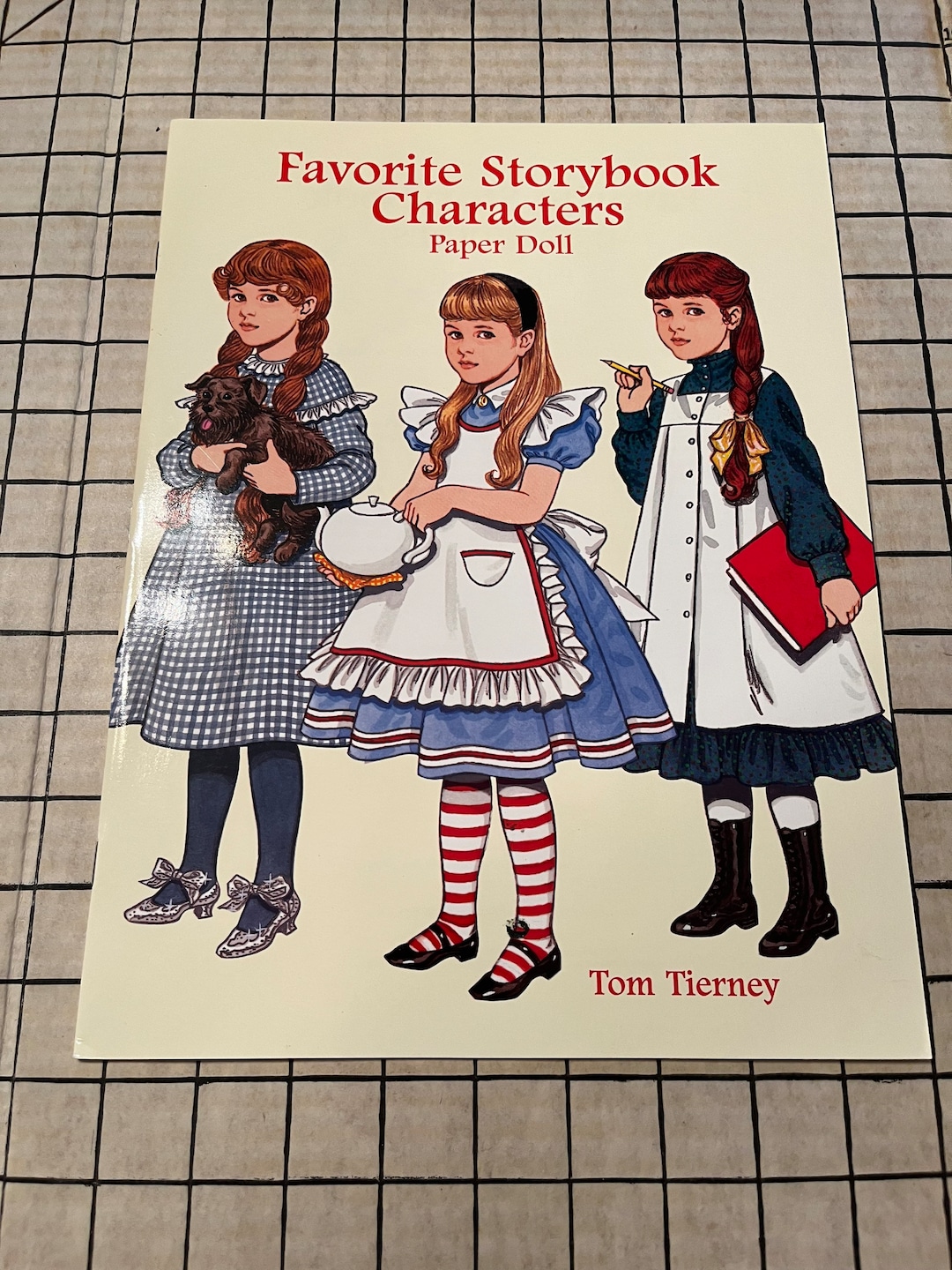 Vintage Paper Doll Book Favorite Storybook Characters Tom - Etsy