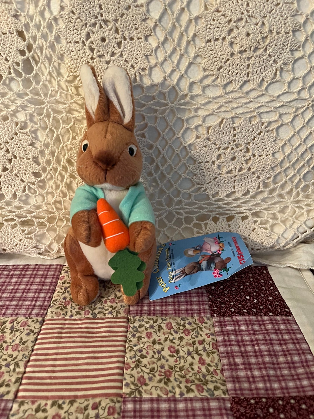 Peter Rabbit Plush Peter Rabbit Stuffed Animal Easter Gift Easter Plush ...