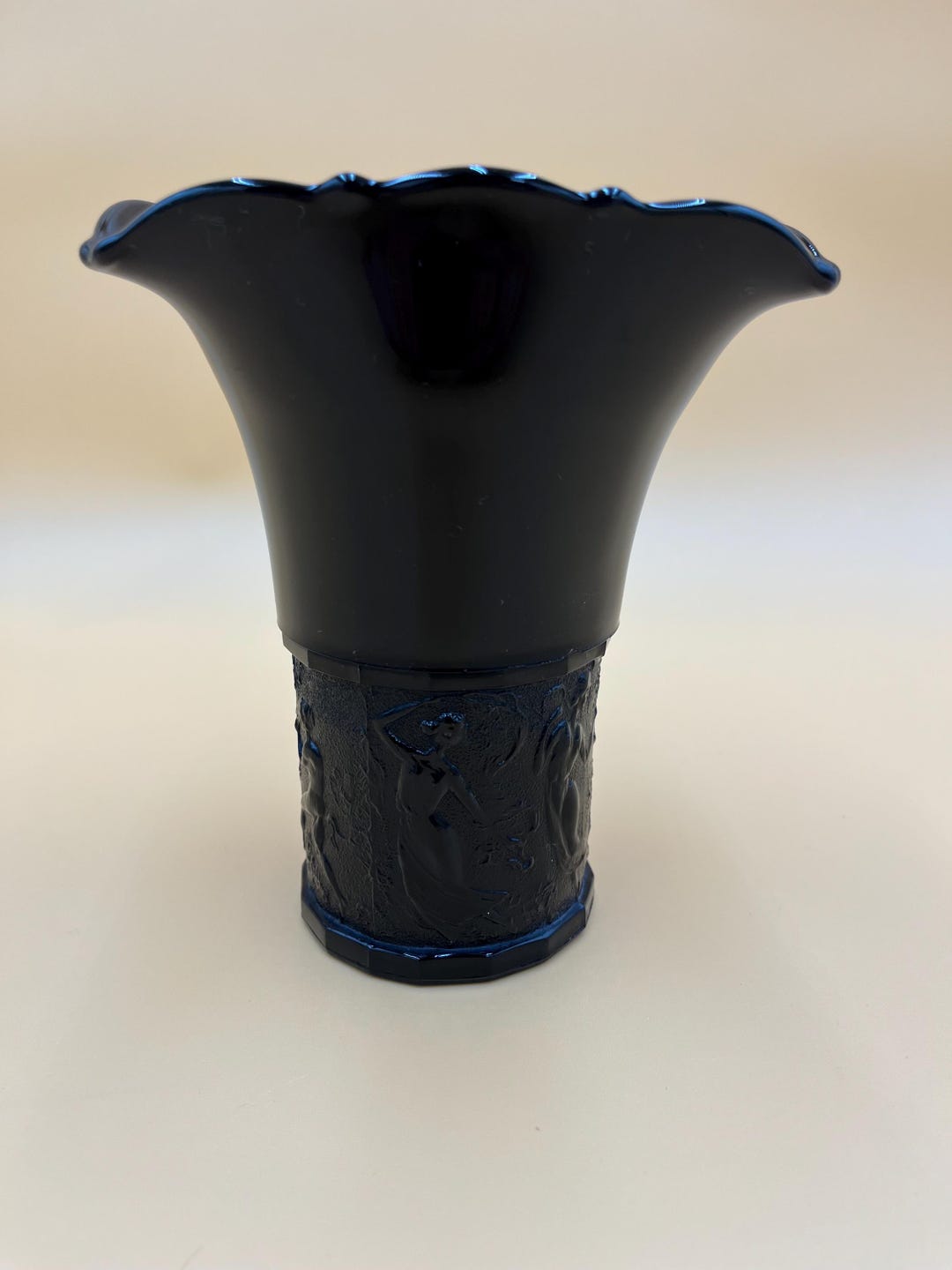 LE Smith Vase Smith Nymphs Vase Black Dancing Ladies Vase Black ...