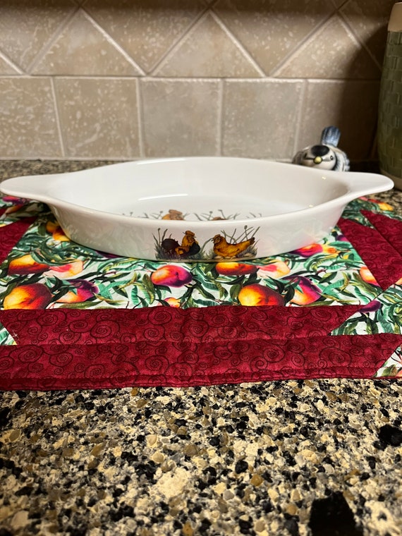 Vintage Kent Pottery Rooster Baking Dish Farmhouse Decor - Etsy