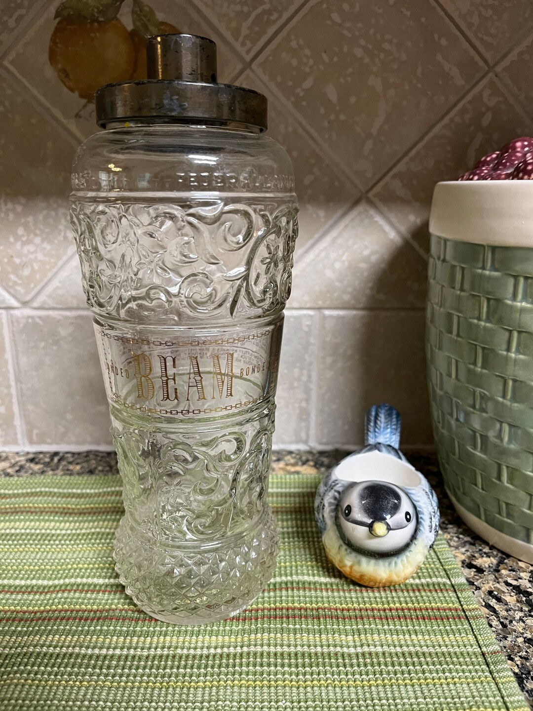 Vintage Jim Beam Cocktail Mixer Jim Beam Drink Mixer Jim Beam Drink ...