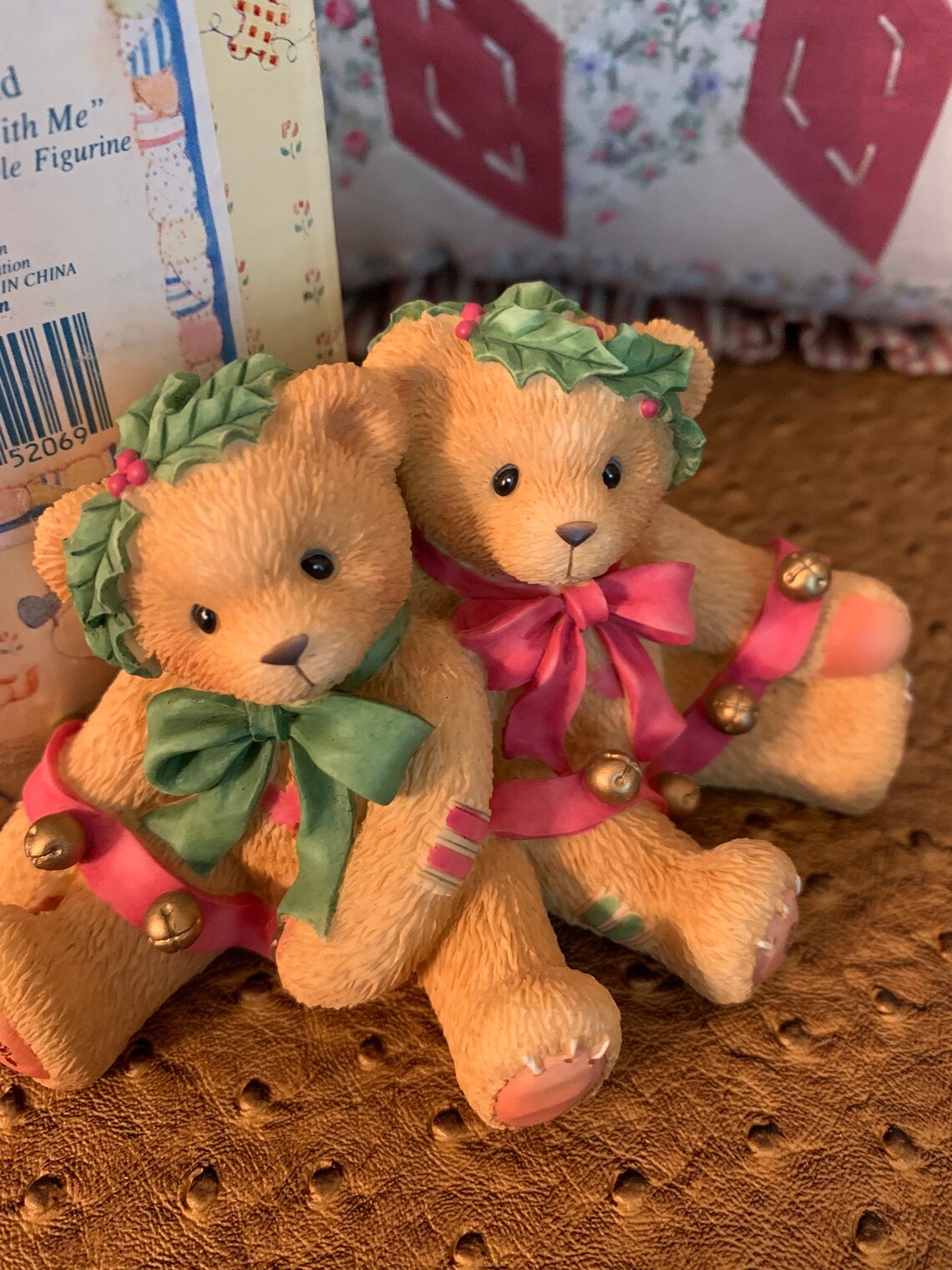 Vintage Cherished Teddies Figurine Bonnie and Harold 466301 | Etsy