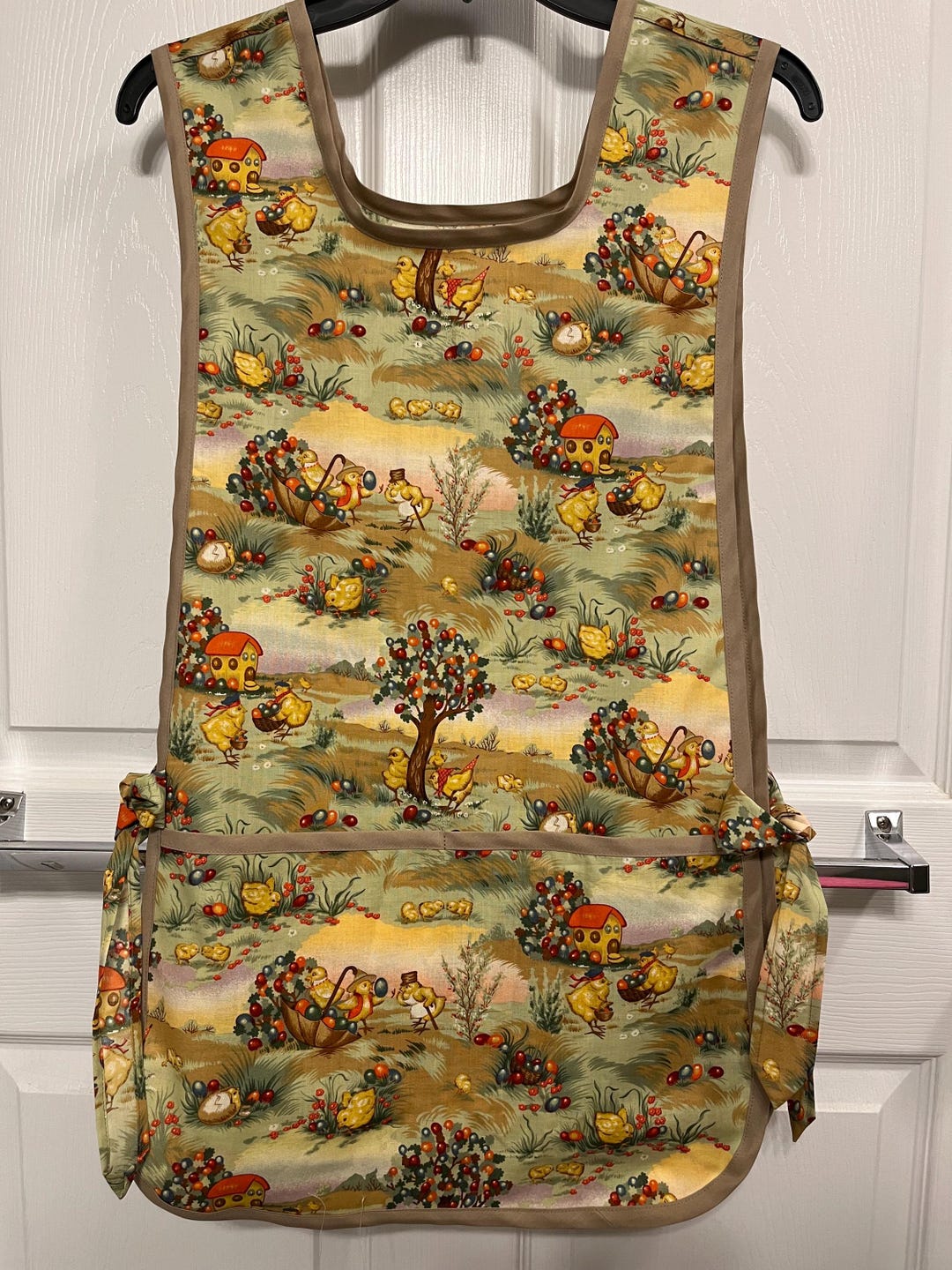 Apron for Adults Bunny Apron Easter Apron Hand Crafted in Middle ...