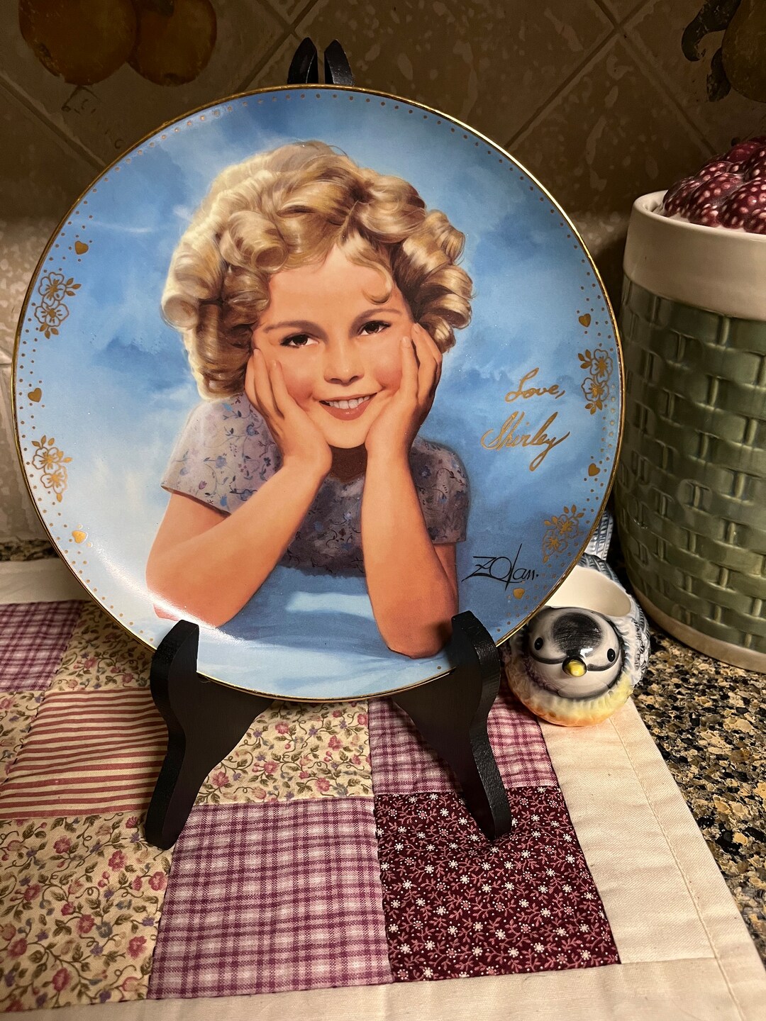Vintage Danbury Mint Shirley Temple Plate One in A Million Shirley ...