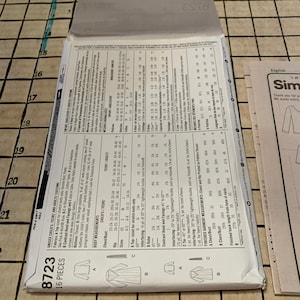 Simplicity Sewing Pattern 8723 Harry Potter Costume Harry Potter ...