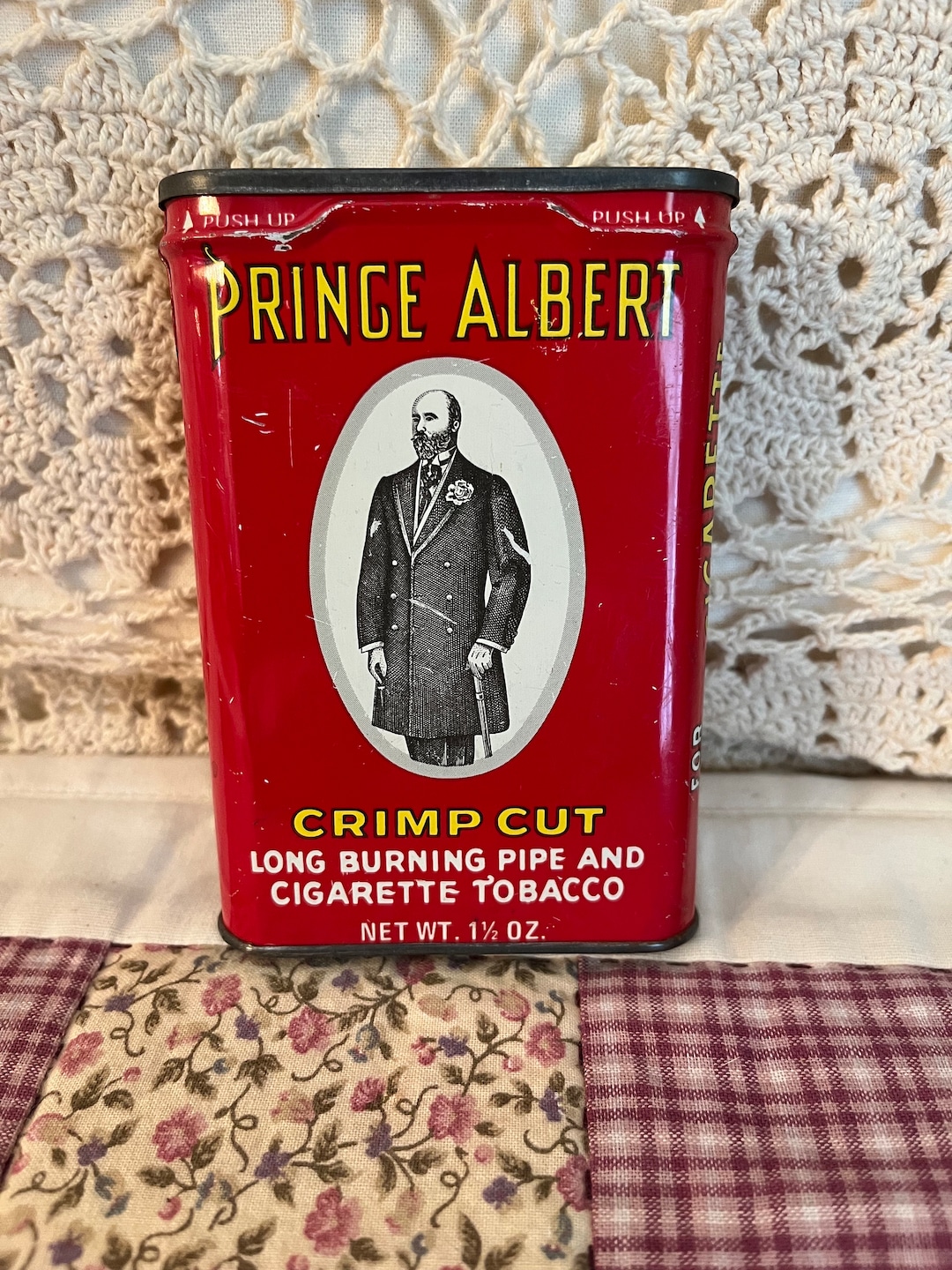 Vintage Prince Albert Tobacco Tin: Country Home Decor - Etsy