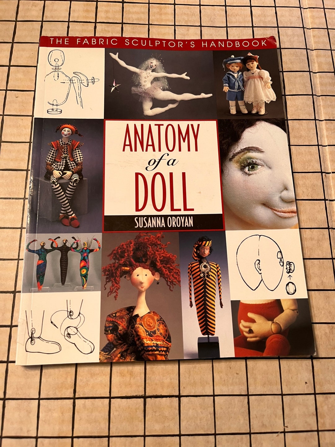 Vintage Paperback Book Anatomy of A Doll by Susanna Ororyn Doll Making ...
