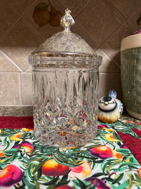 Vintage Shannon Crystal Canister or Ice Bucket Wedding Gift - Etsy