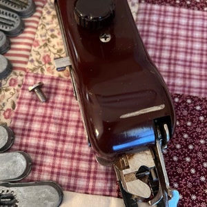 Vintage Kenmore Buttonhole Attachment Set With Templates - Etsy