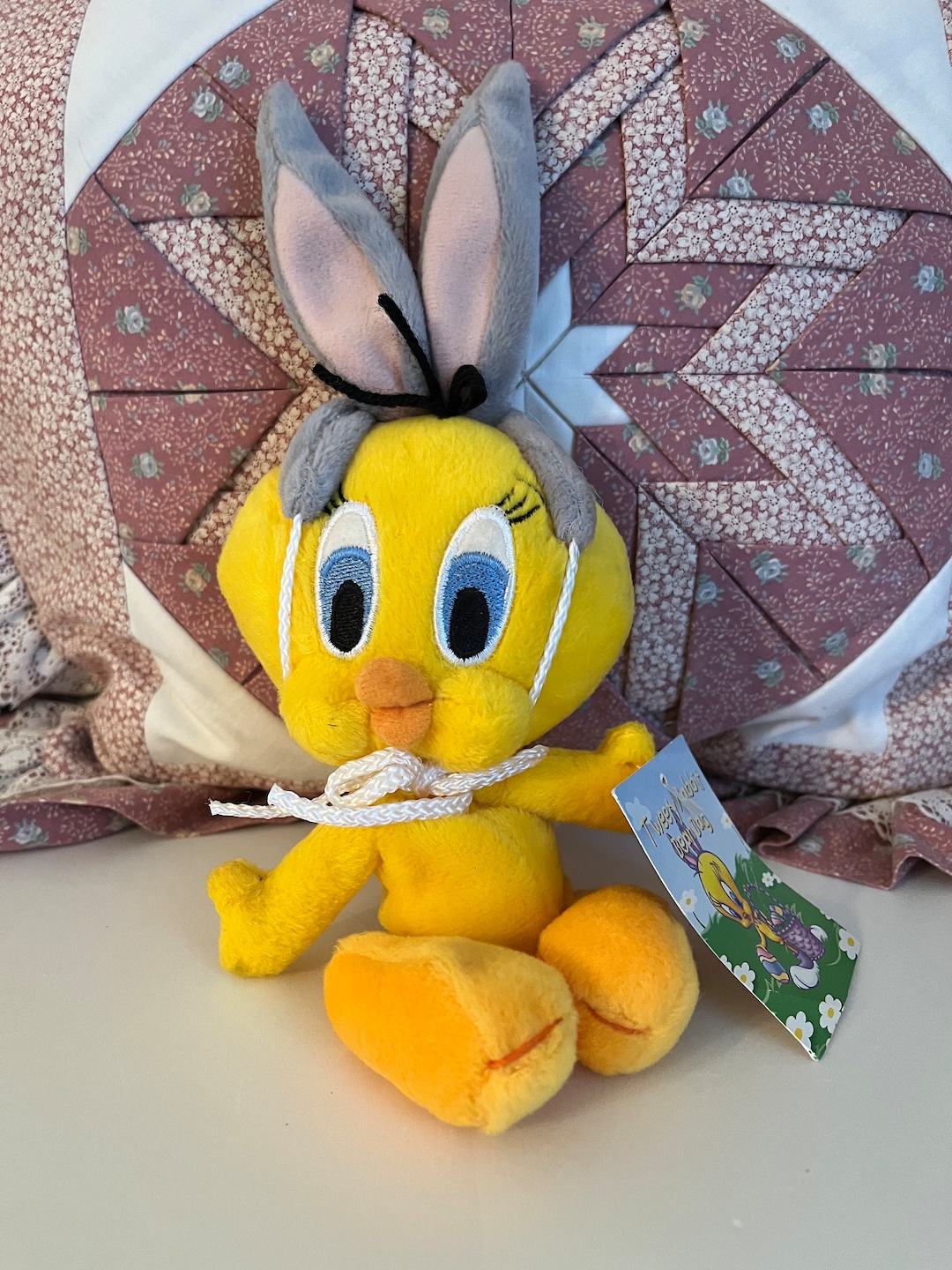 Vintage Tweety Bird Plush Easter Tweety Bird Plush Easter Plush Warner ...