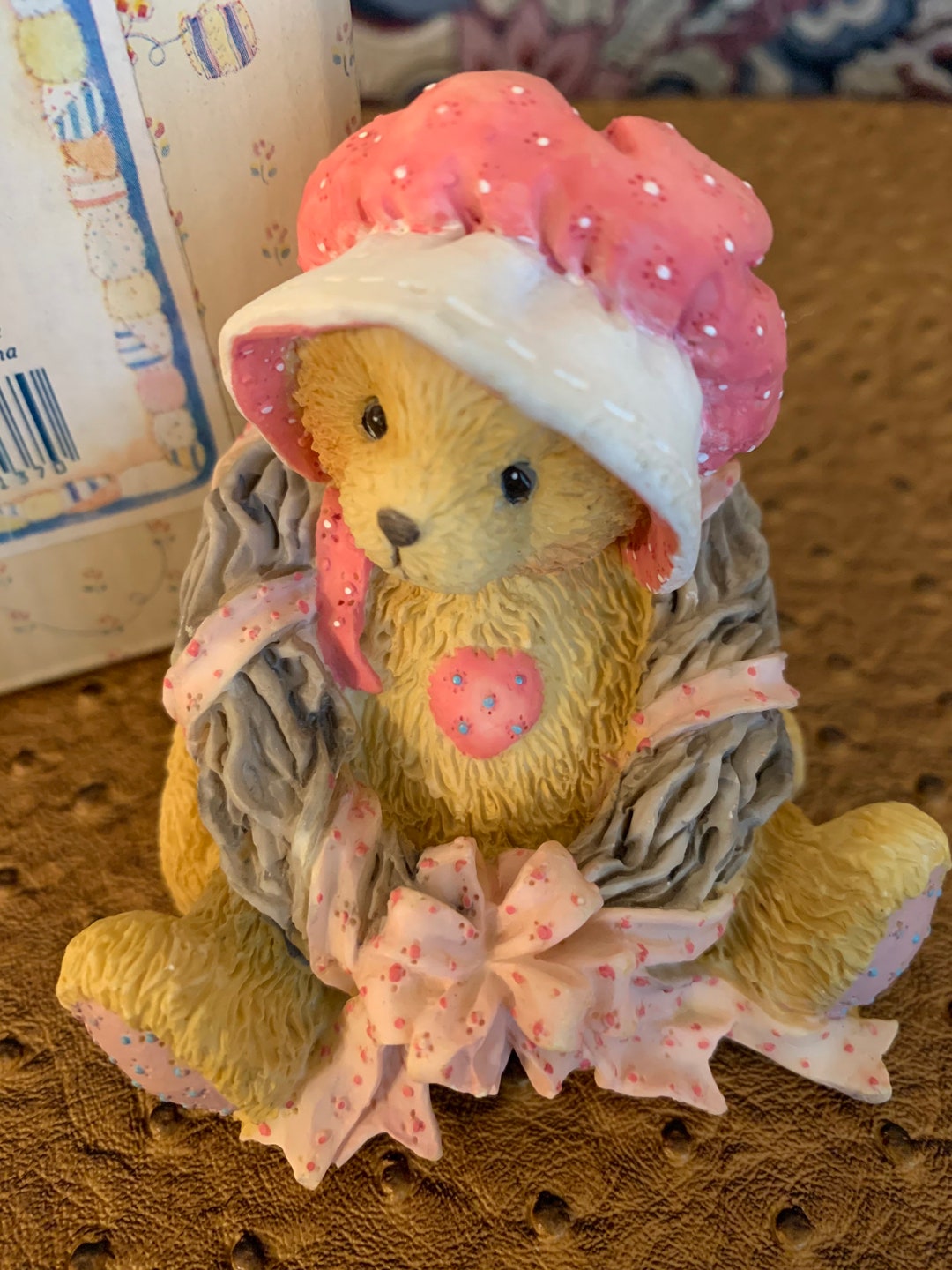 Vintage Cherished Teddies Figurine Priscilla 910724 Love Surrounds Our ...