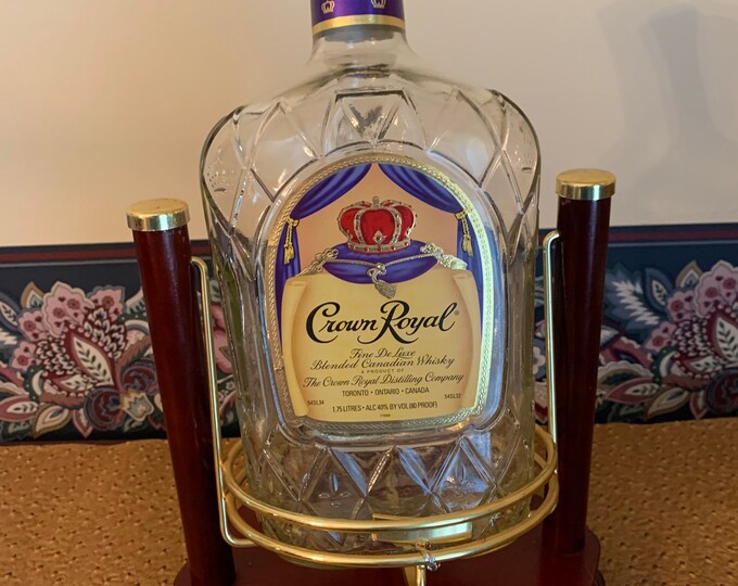 Vintage Crown Royal Pouring Set Crown Royal Tipper Set Man Cave Pouring ...