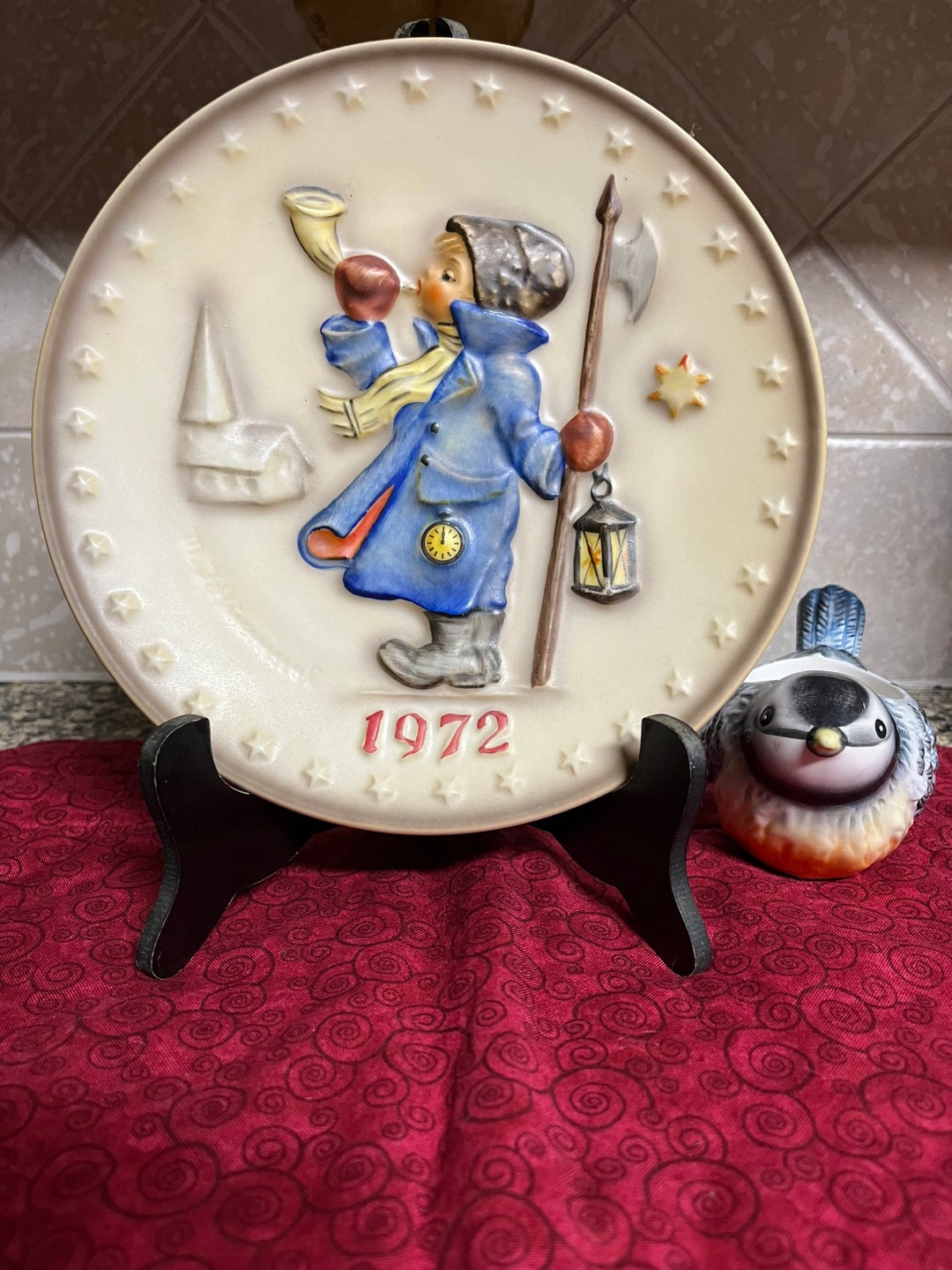 Vintage Hummel 1972 Annual Plate Decorative Plate Bugle Boy Plate ...