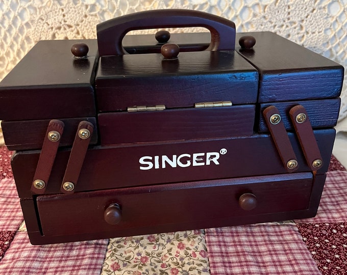 Singer Sewing Basket Sewing Notions Sewing Accessories Storage ...