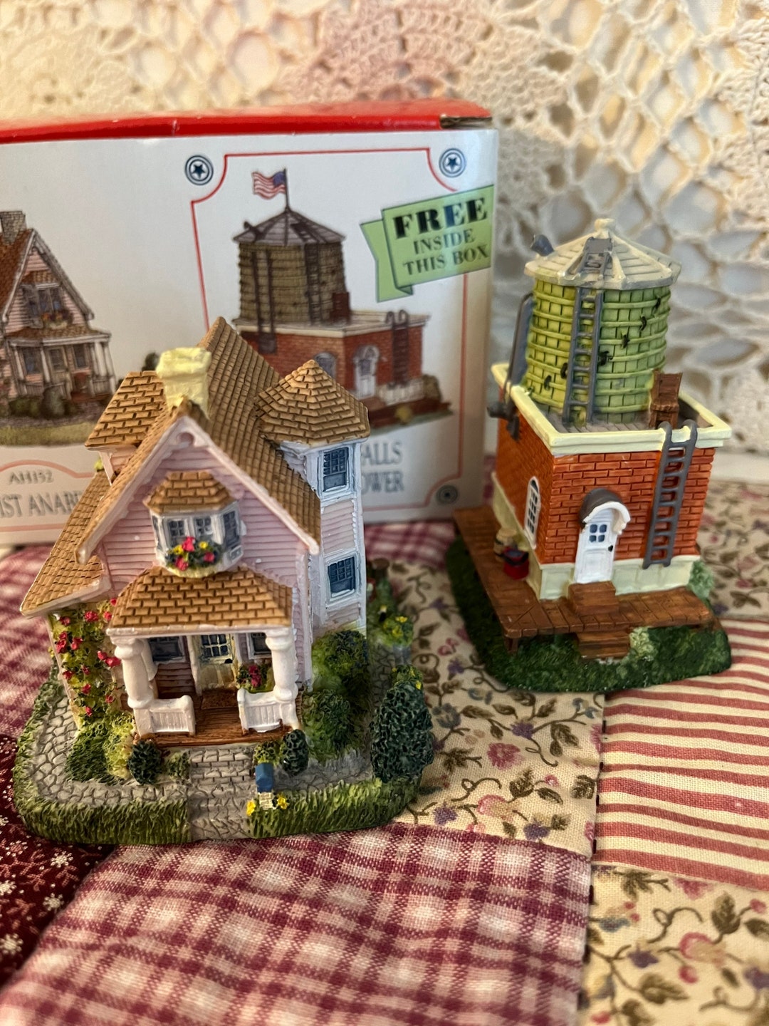 Vintage Liberty Falls Figurine Set Home of Artist Annabelle Phillips ...