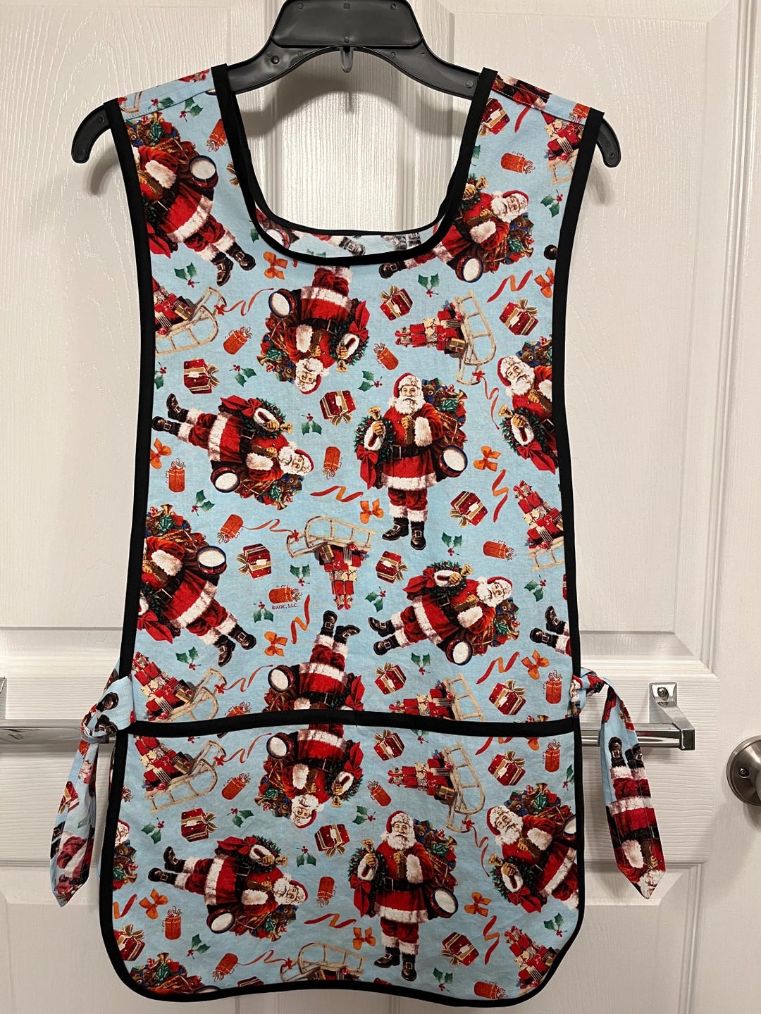 Apron for Adults Santa Apron Christmas Apron Hand Crafted in Middle ...