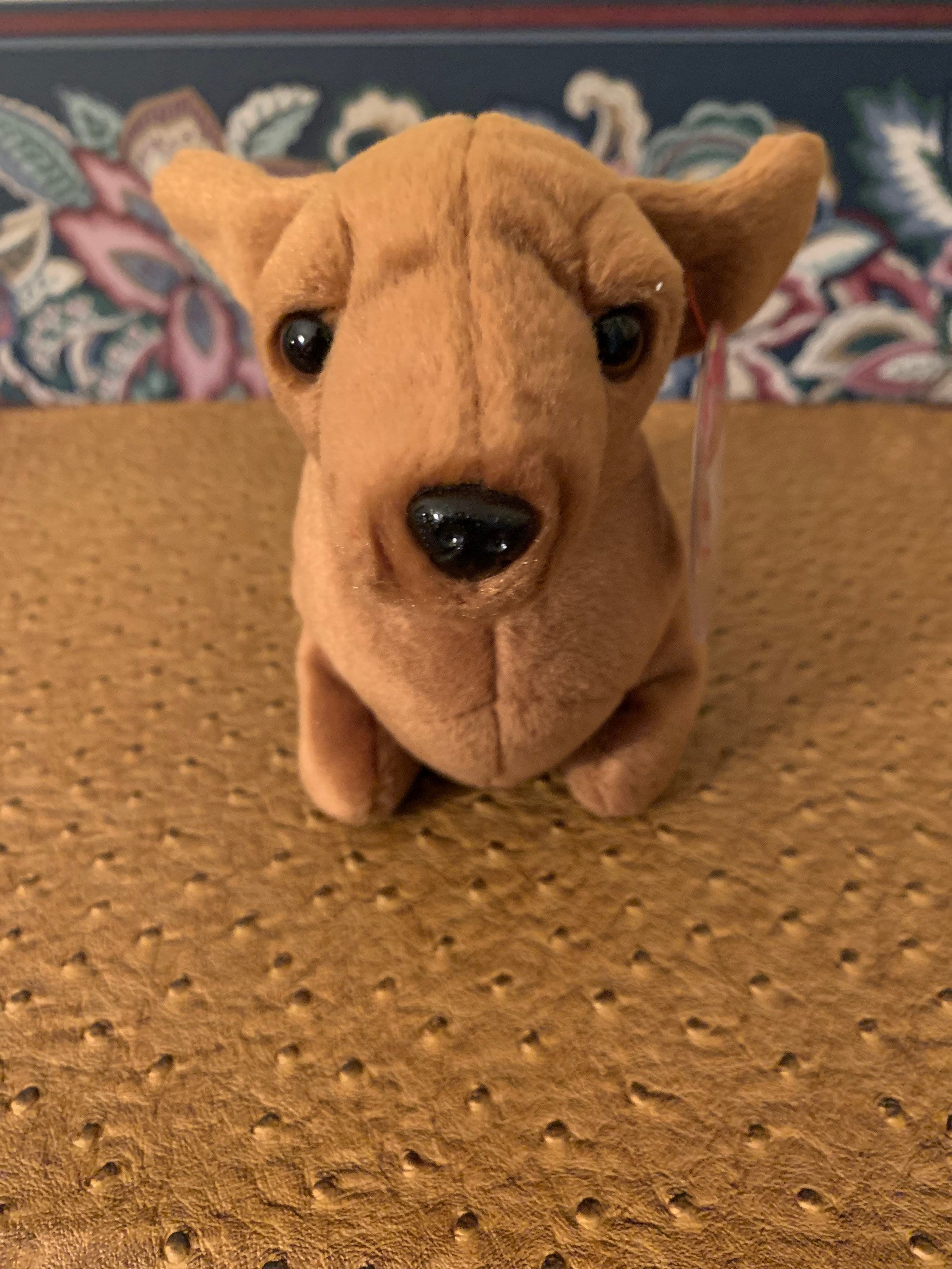 Vintage TY Beanie Baby Spot Plush Dog Toy Vintage Stuffed Animal Animal ...
