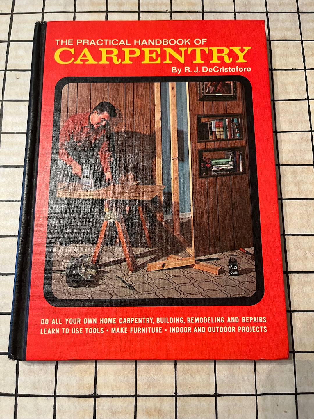 Vintage Book Carpentry the Practical Book of Carpentry Fawcett ...