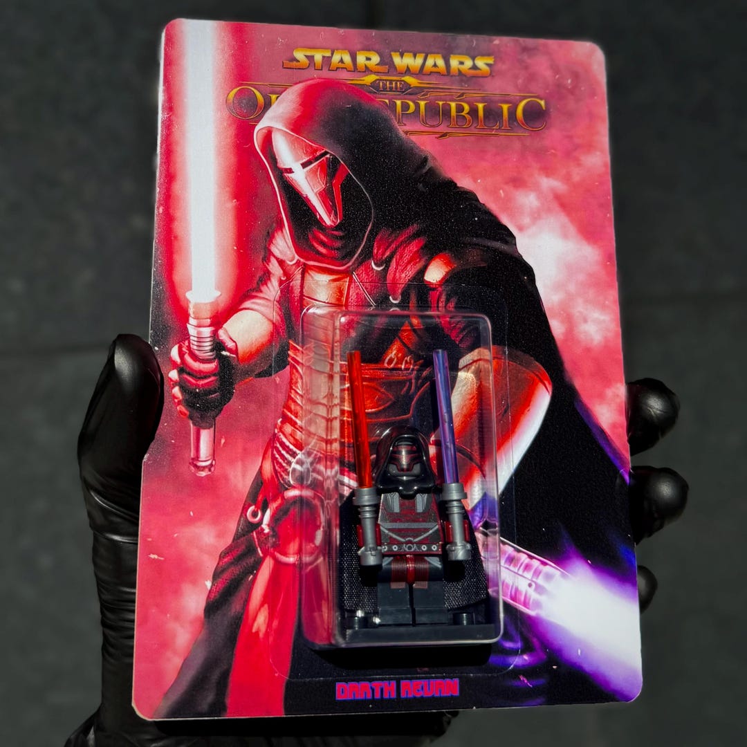 Darth Revan Custom Lego - Star Wars the Old Republic - Etsy
