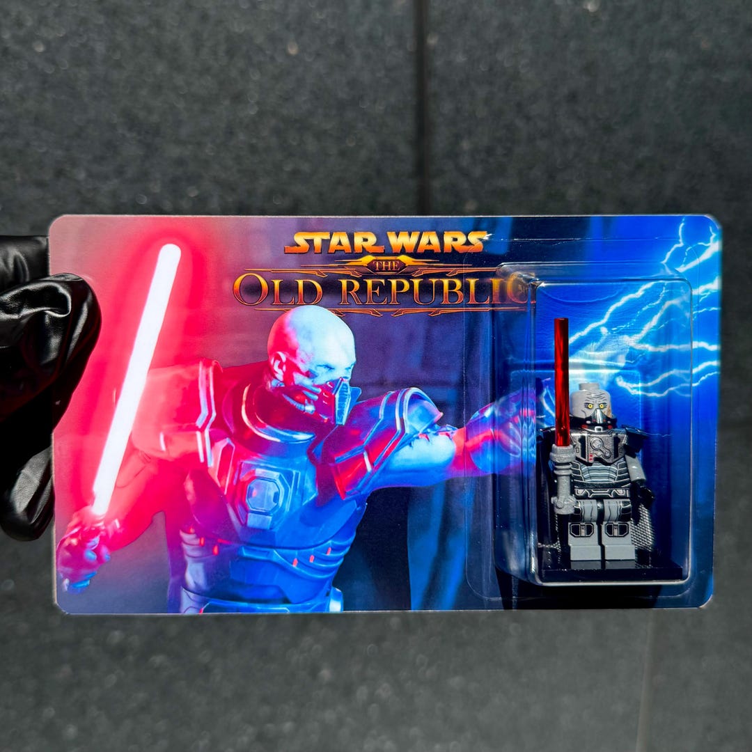 Darth Malgus Custom Lego - Star Wars the Old Republic - Etsy