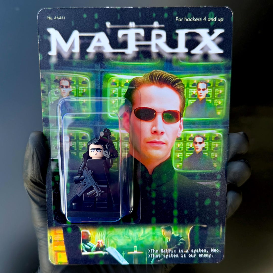 Neo Custom Lego - the Matrix - Etsy UK