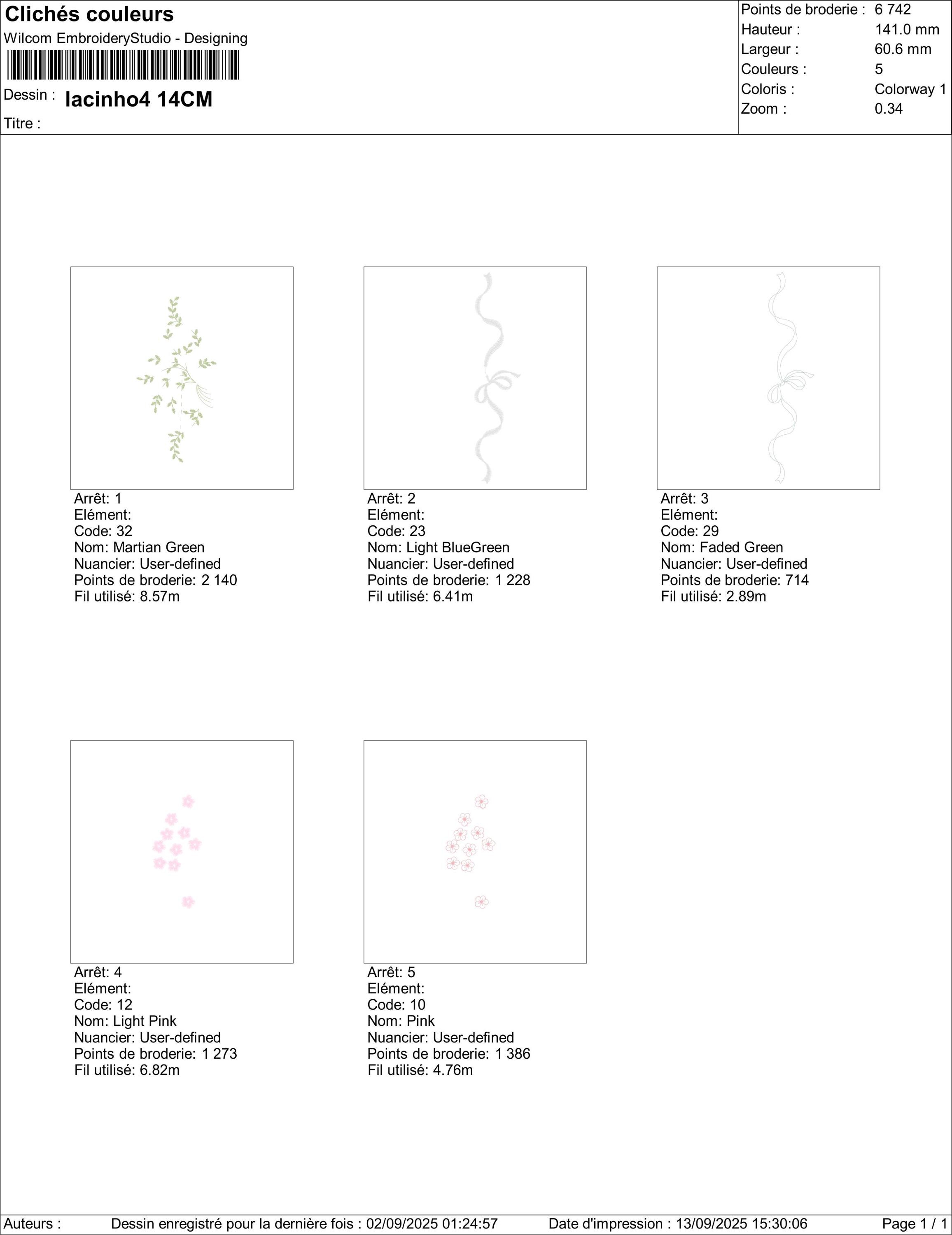 Bow Embroidery Design – Flower Machine Embroidery File – PES JEF HUS ...
