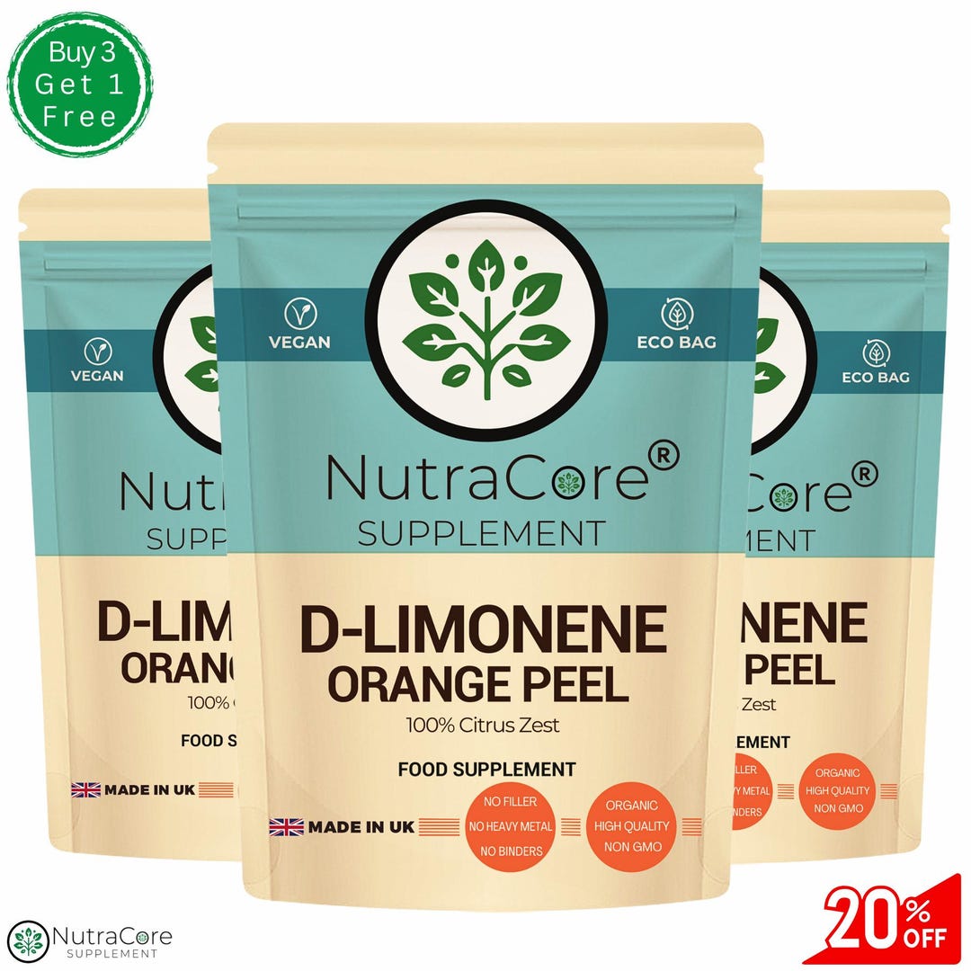 D-limonene Capsules 550mg | High-grade Natural D-limonene Powder ...