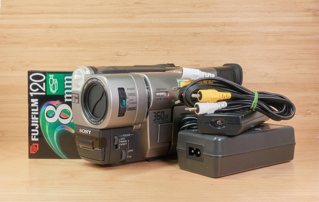 Vintage Sony CCD-TRV57 / Handycam Vision / Video8 XR Camcorder / Made ...