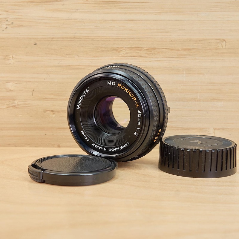 Minolta 45 mm objektiv - Etsy.de