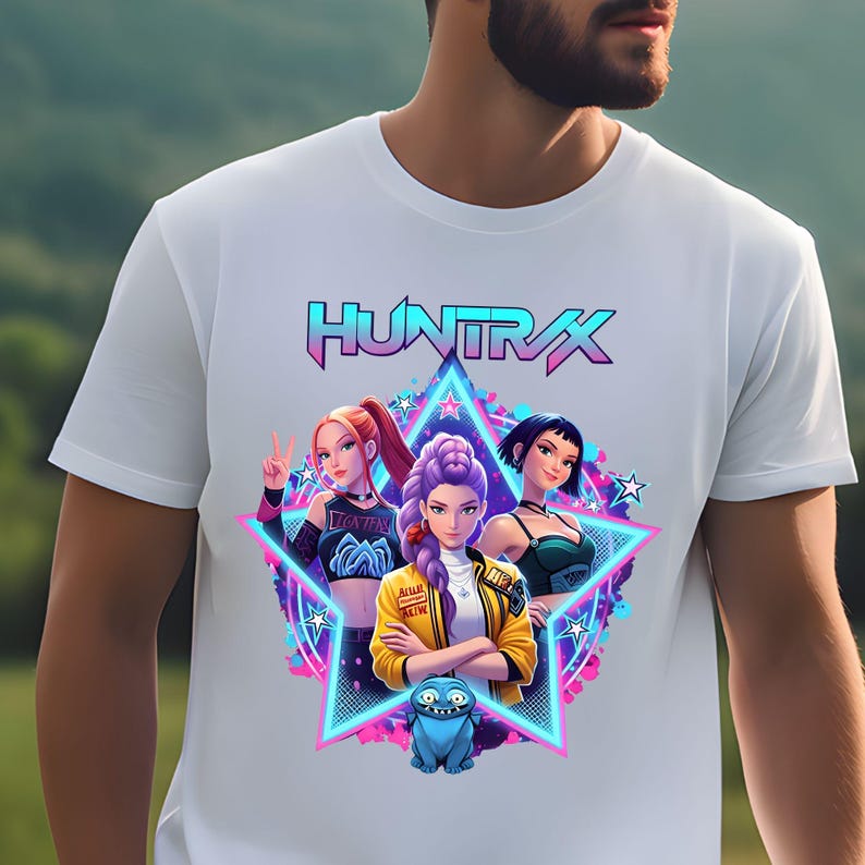 Arte de fan de anime Saja Girls PNG, Kpop Huntrix PNG, K Pop Demon ...