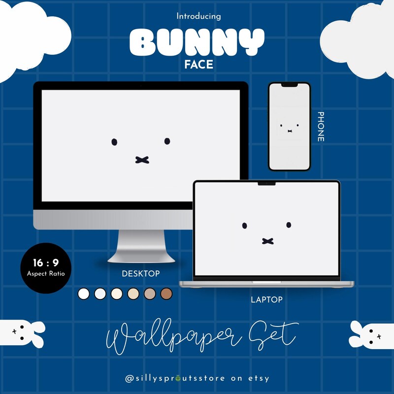 Miffy Desktop Wallpaper - Etsy