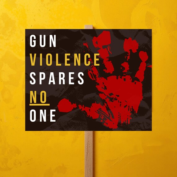 Gun Violence Protest Posters