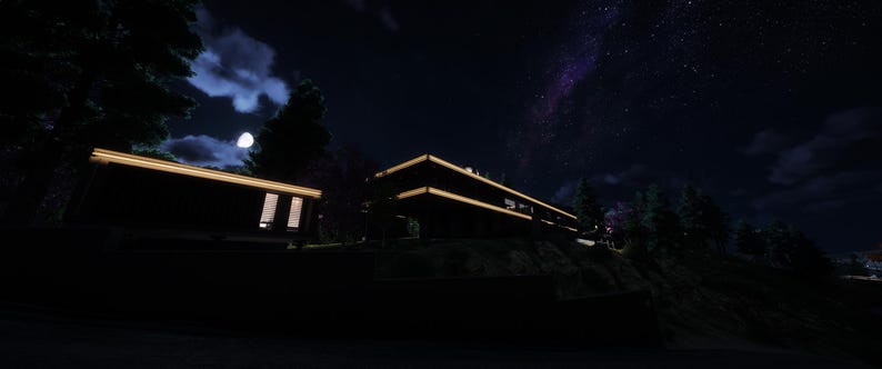 Modern Wood House Below the Observatory – High-quality & High ...