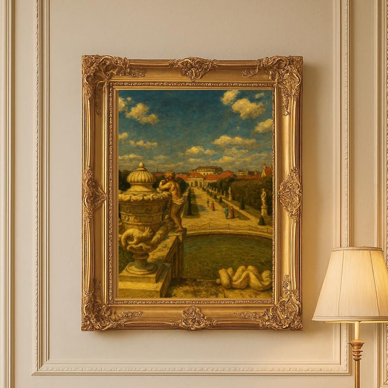 Vienna Painting - Etsy