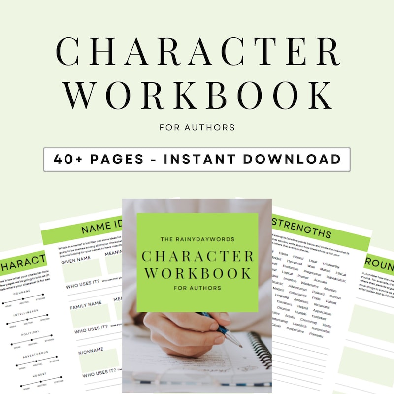 Character Sheet Book - Etsy