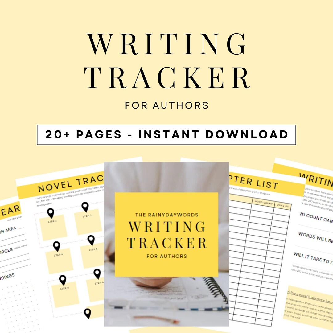 Writing Tracker for Authors – Wordcount Tracker, Writing Goals, Writing ...
