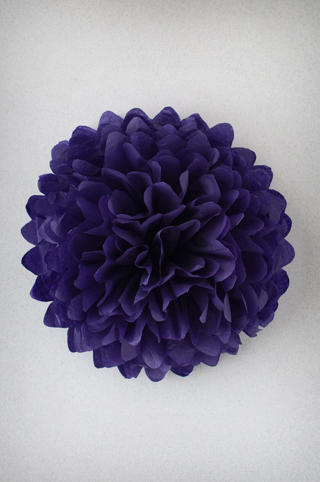 Violet Tissue Paper Pompom various Sizes - Etsy