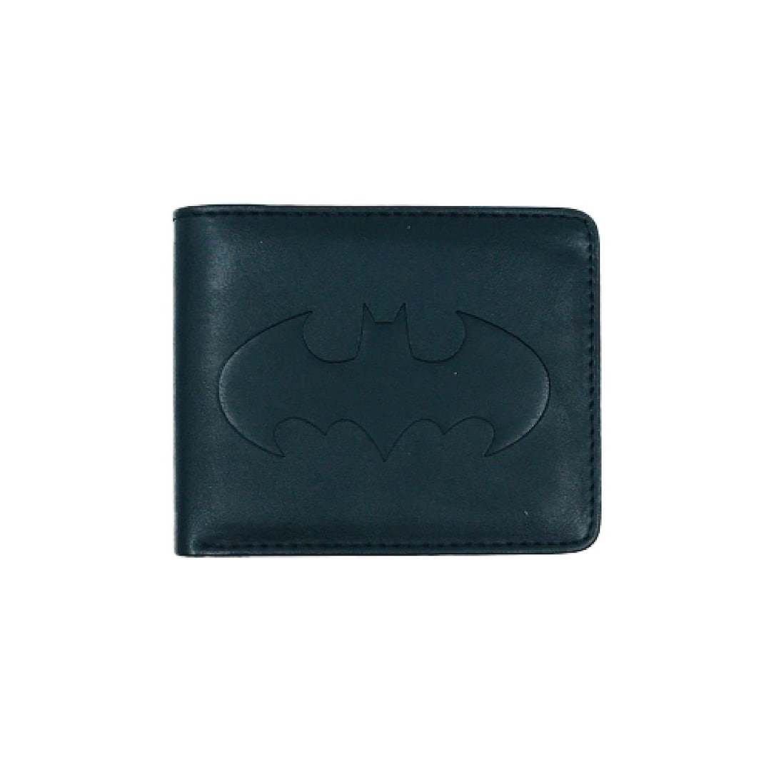 Genuine DC Comic Batman Wallet -black Debossed Log- Bifold Slim Unisex ...