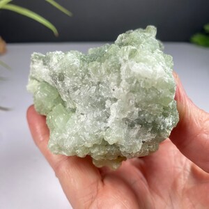Green Prehnite Crystal Cluster From Morocco, Botryoidal Prehnite ...