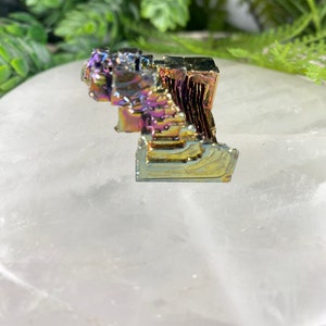Rainbow Bismuth Specimen Bismuth Crystal Lab Grown Crystals Bismuth ...