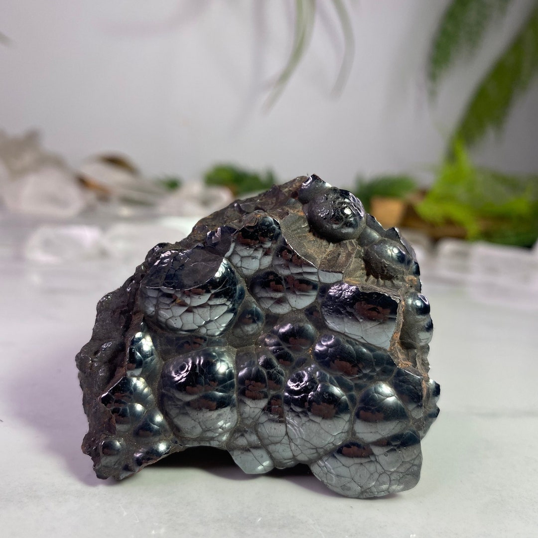 Botryoidal Hematite Morocco Mineral Specimen I Natural Raw Crystal Well ...