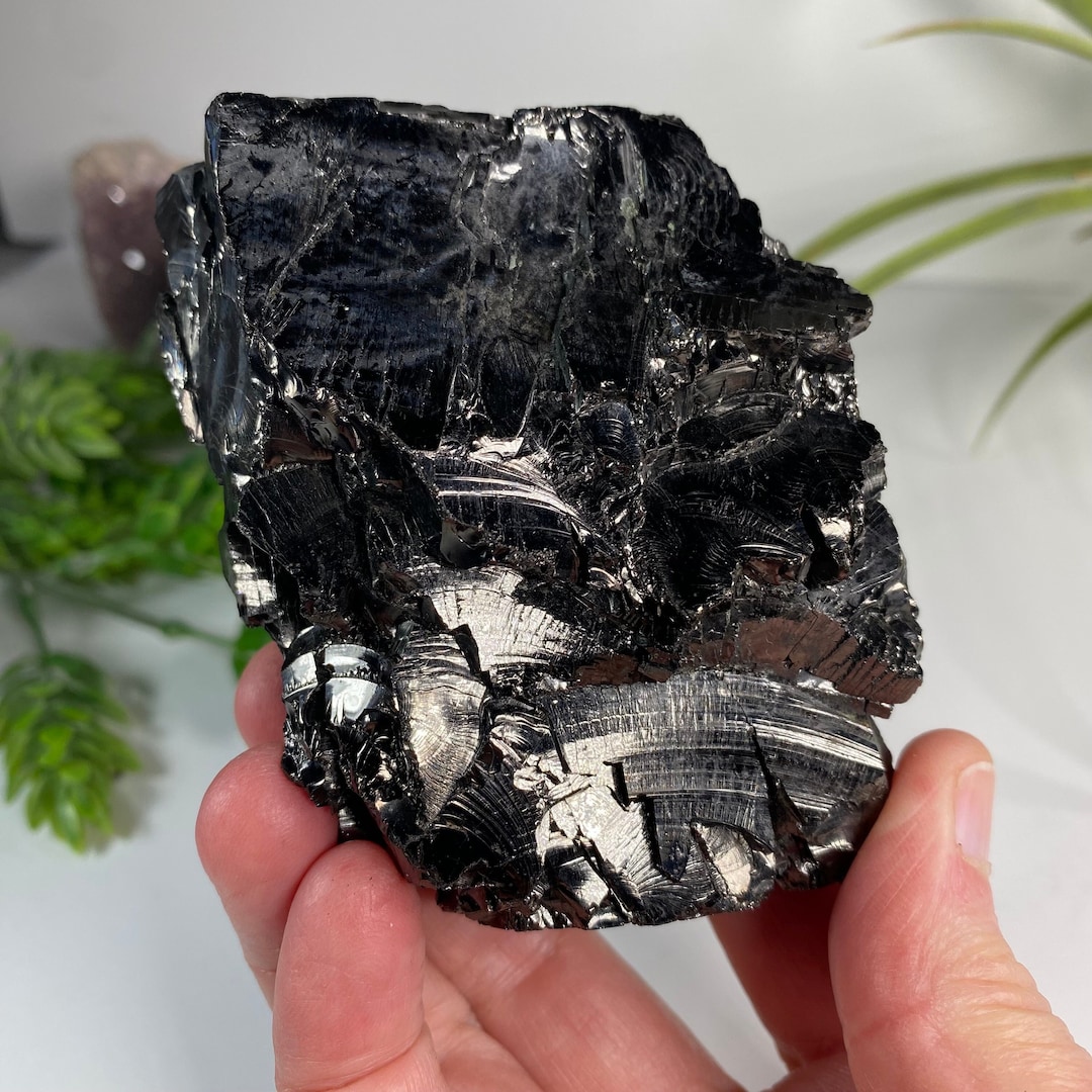 Raw Shungite From Columbia, Elite Noble Shungite Specimen, Natural ...