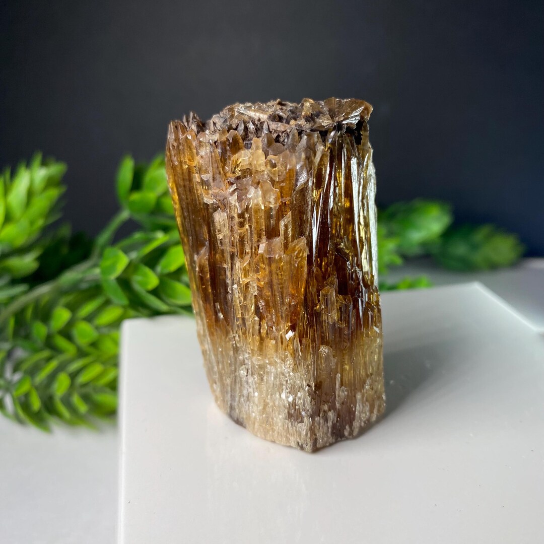 Amber Calcite Mineral Specimen From China, 69 Grams, No 265 - Etsy